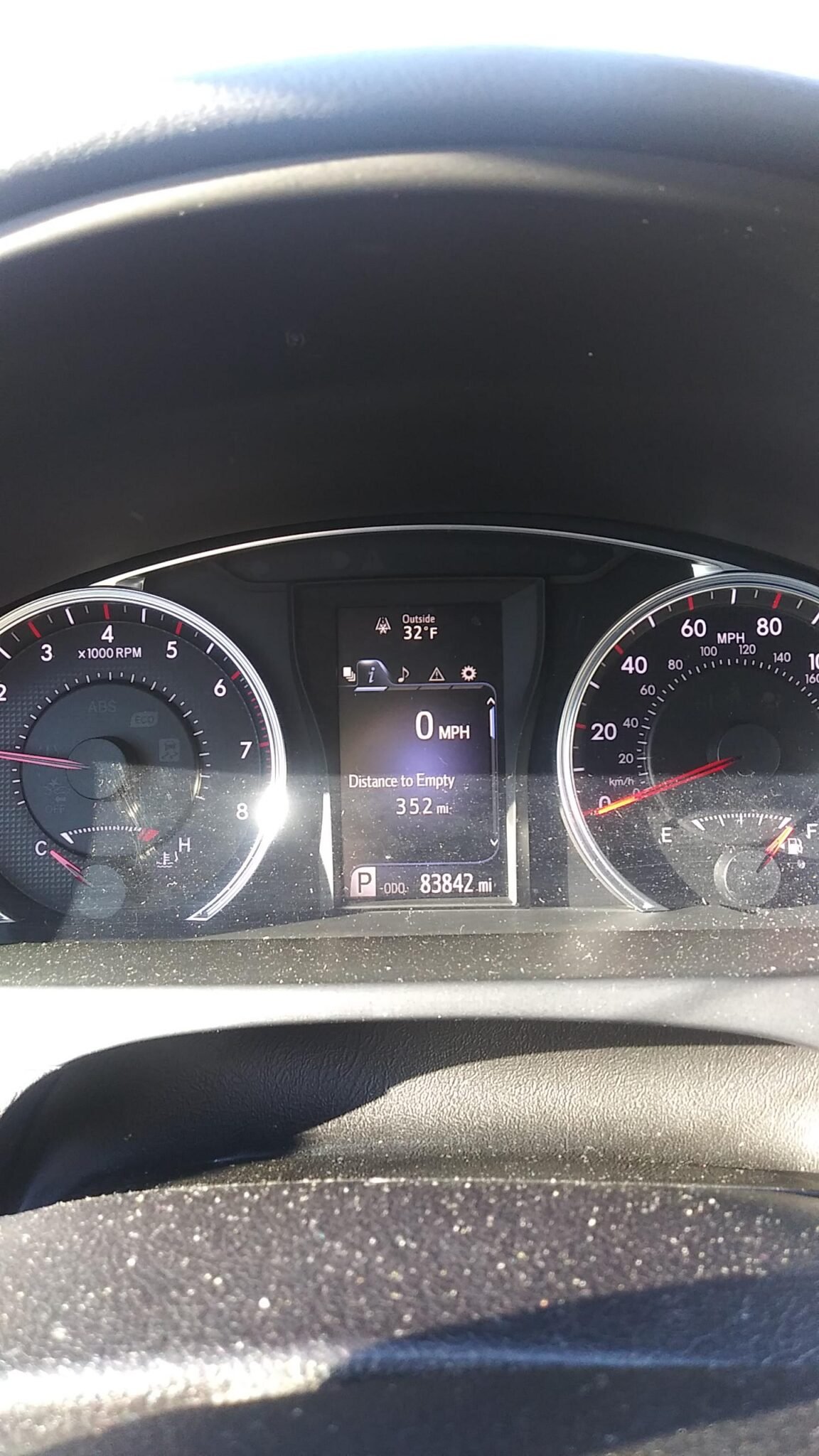 Toyota Camry Distance To Empty Reset