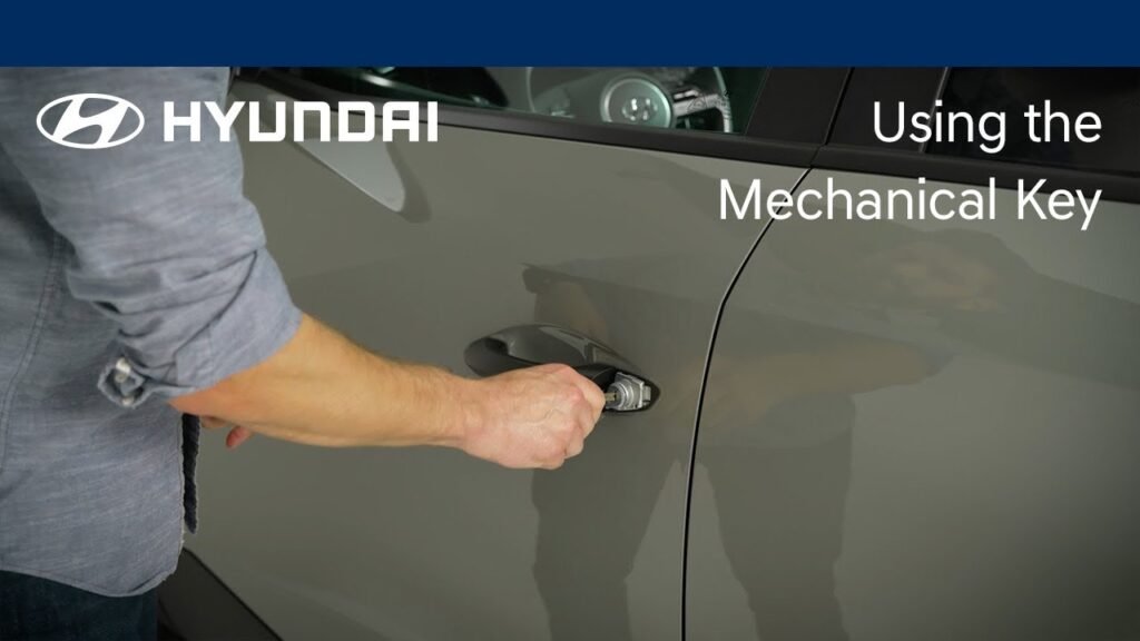 How to Start Hyundai Tucson With Manual Key? • The Car How