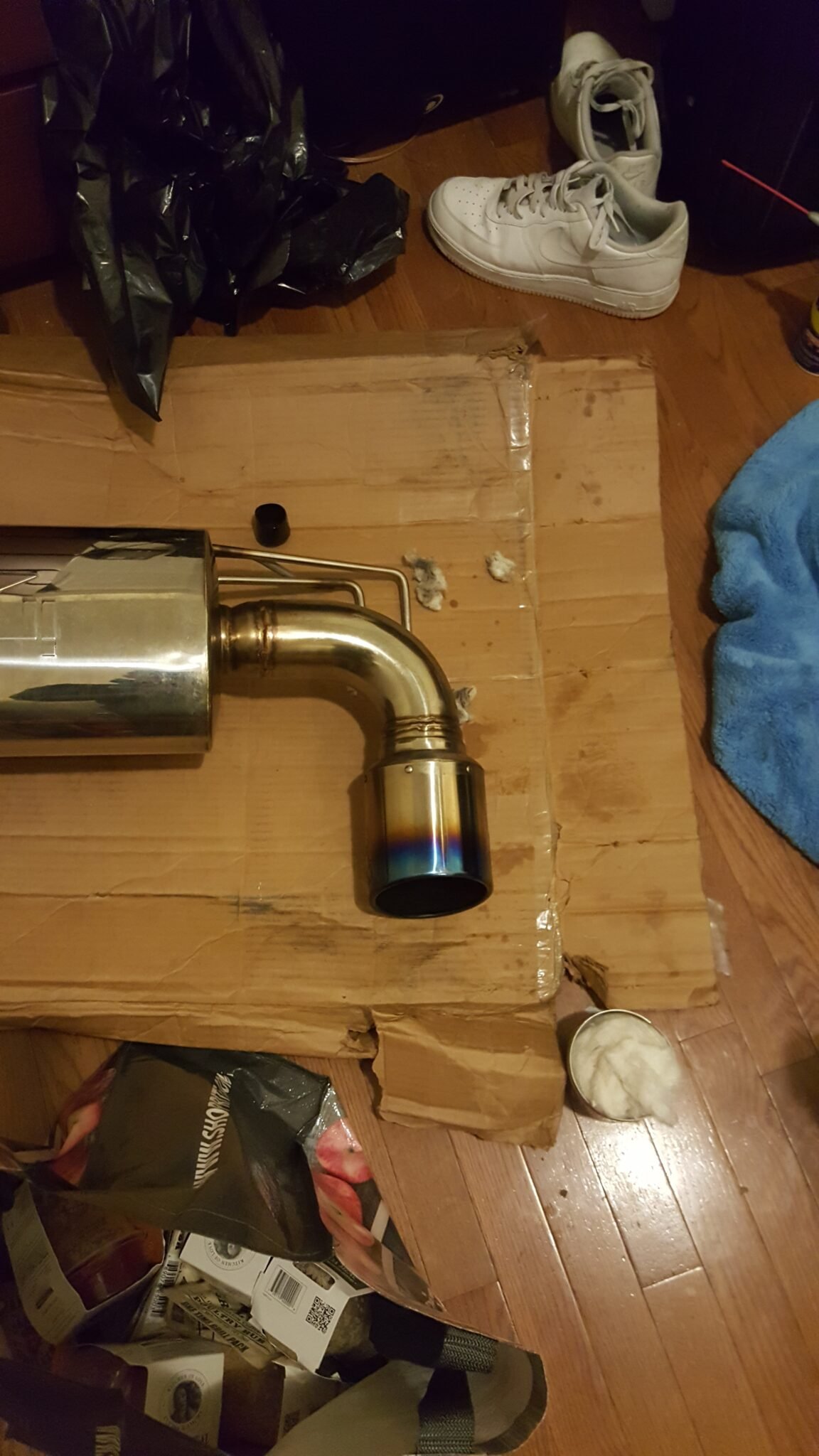 How to Clean Titanium Exhaust • The Car How